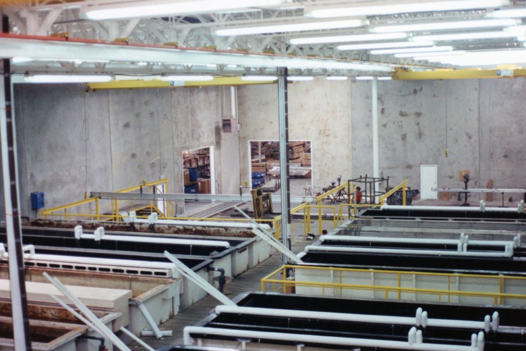 Anodizing Line Installation - Western Extrusions